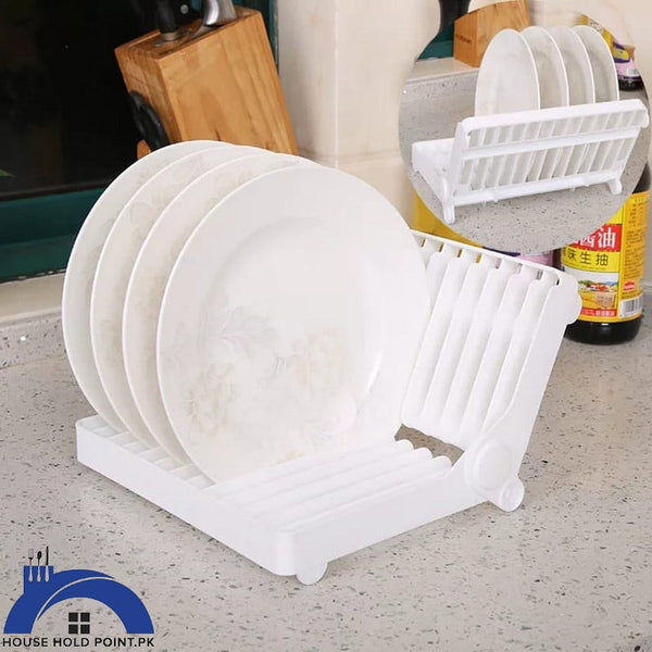 Folding Mini Plate Rack – House Hold Point